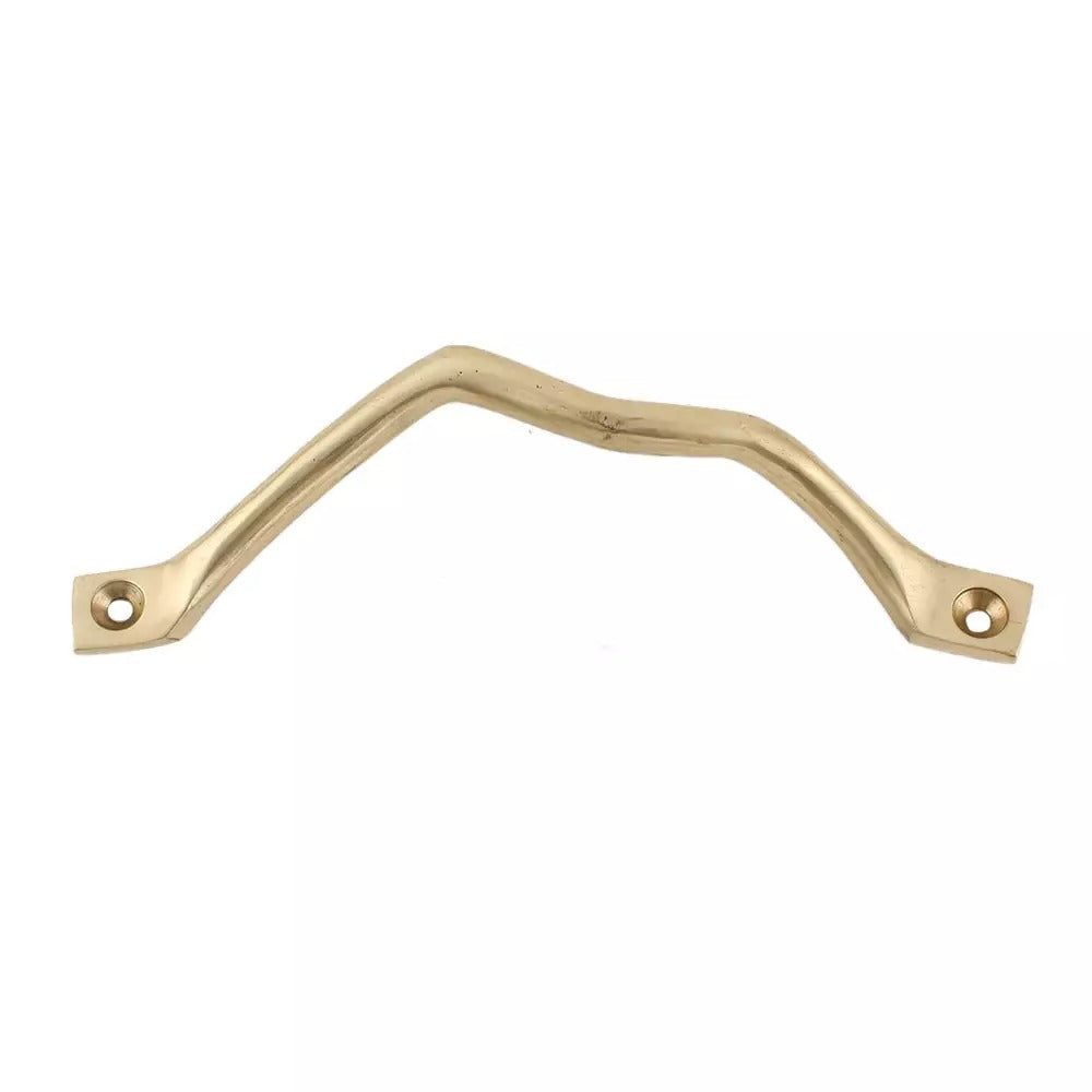 Wavey Brass Handle – Shock Mansion