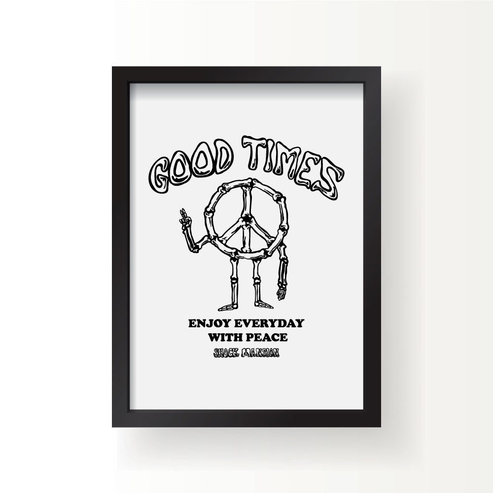 Good Times Peace Print – Shock Mansion