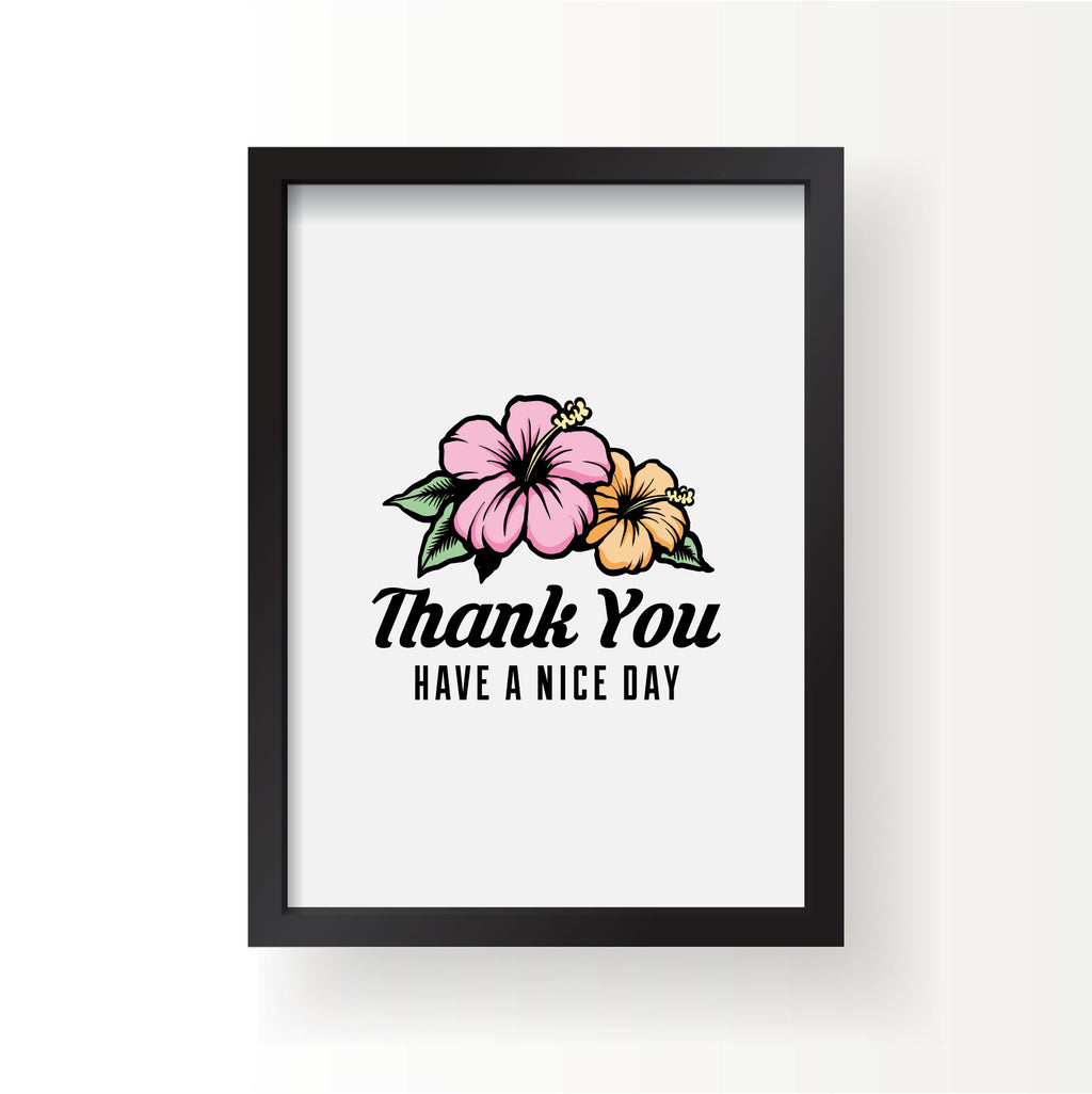 Thank You Print – Shock Mansion